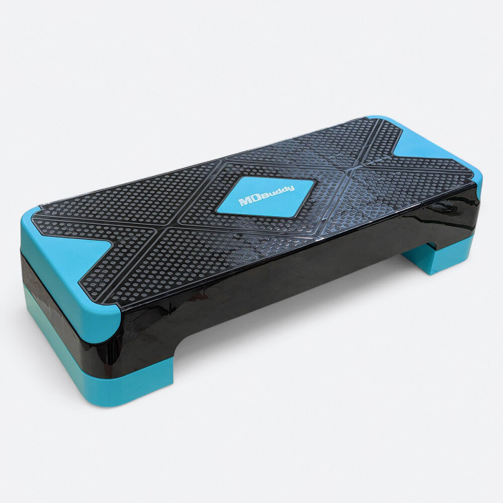 Степ-платформа MD1715, нагрузка до 250кг, регулируемая, 68x28x16см, бренд Mdbuddy - MD1715