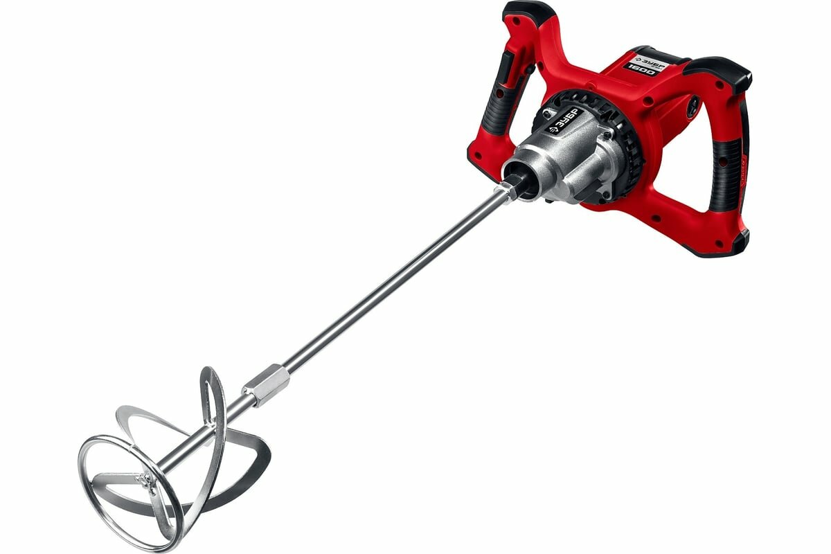 Строительный миксер ЗУБР 2-скоростной 1600 Вт МР-1600-2