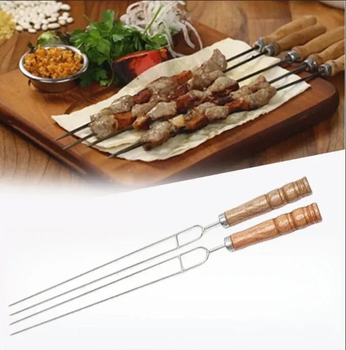 Двойной шампур 36 см, 2 шт