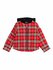 Куртка BURBERRY, размер 12 лет, темно-синий/бежевый/красный