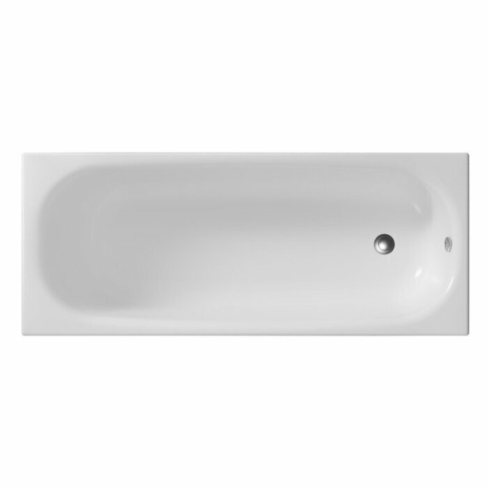 Акриловая ванна Niagara Atrio 160x70 см, пристенная, на ножках