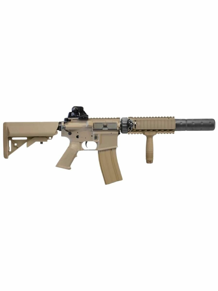 Автомат. G&G TR4 CQB-S no BlowBack, body - metal (130-140 m/s) DESERT