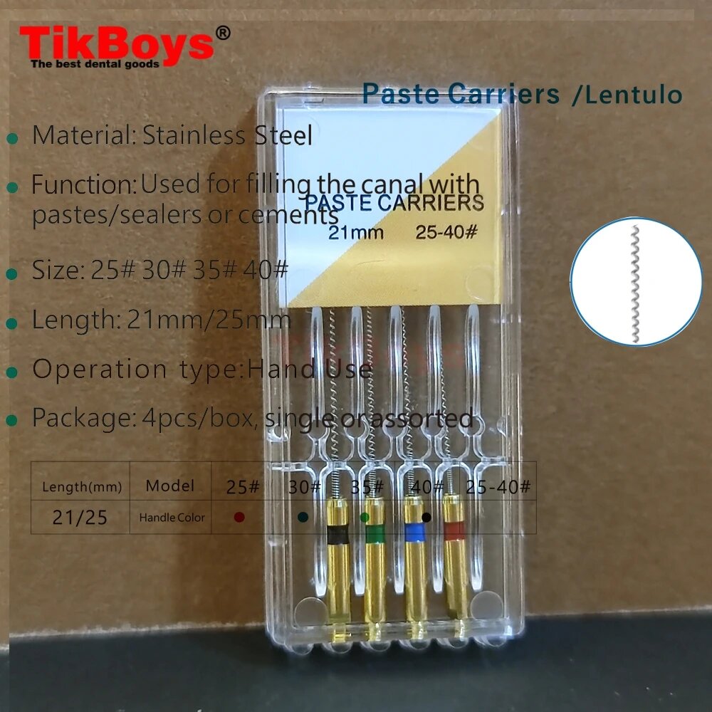 RAISYOU Эндодонтические развертки Peeso 28 мм/32 мм #1-6 Paste-21MM-25-40