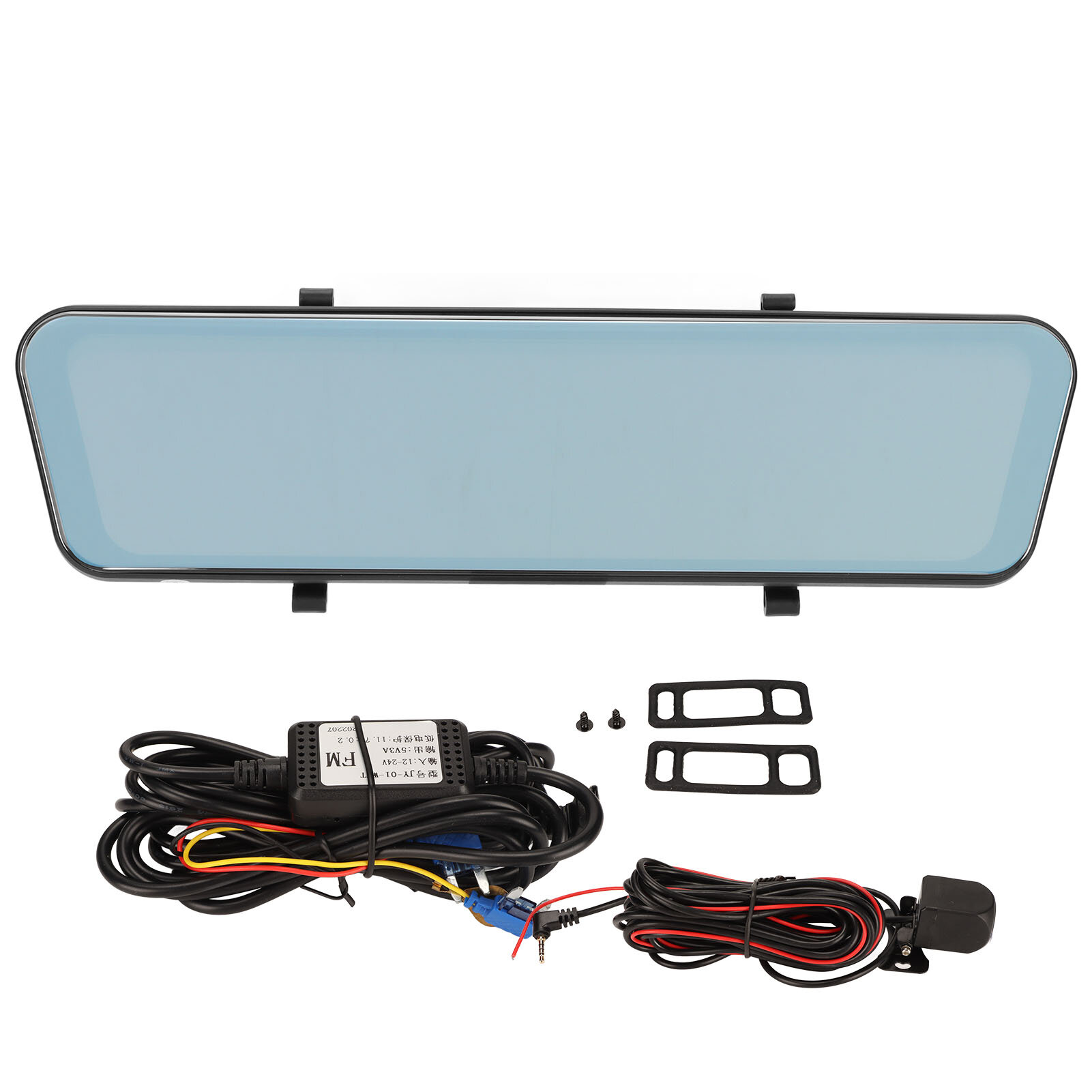 Монитор с камерой заднего вида, Wi-Fi, Bluetooth, FM, сенсорный LCD-экран, голосовое управление, Mirror Link, замена зеркала заднего вида для Ford.