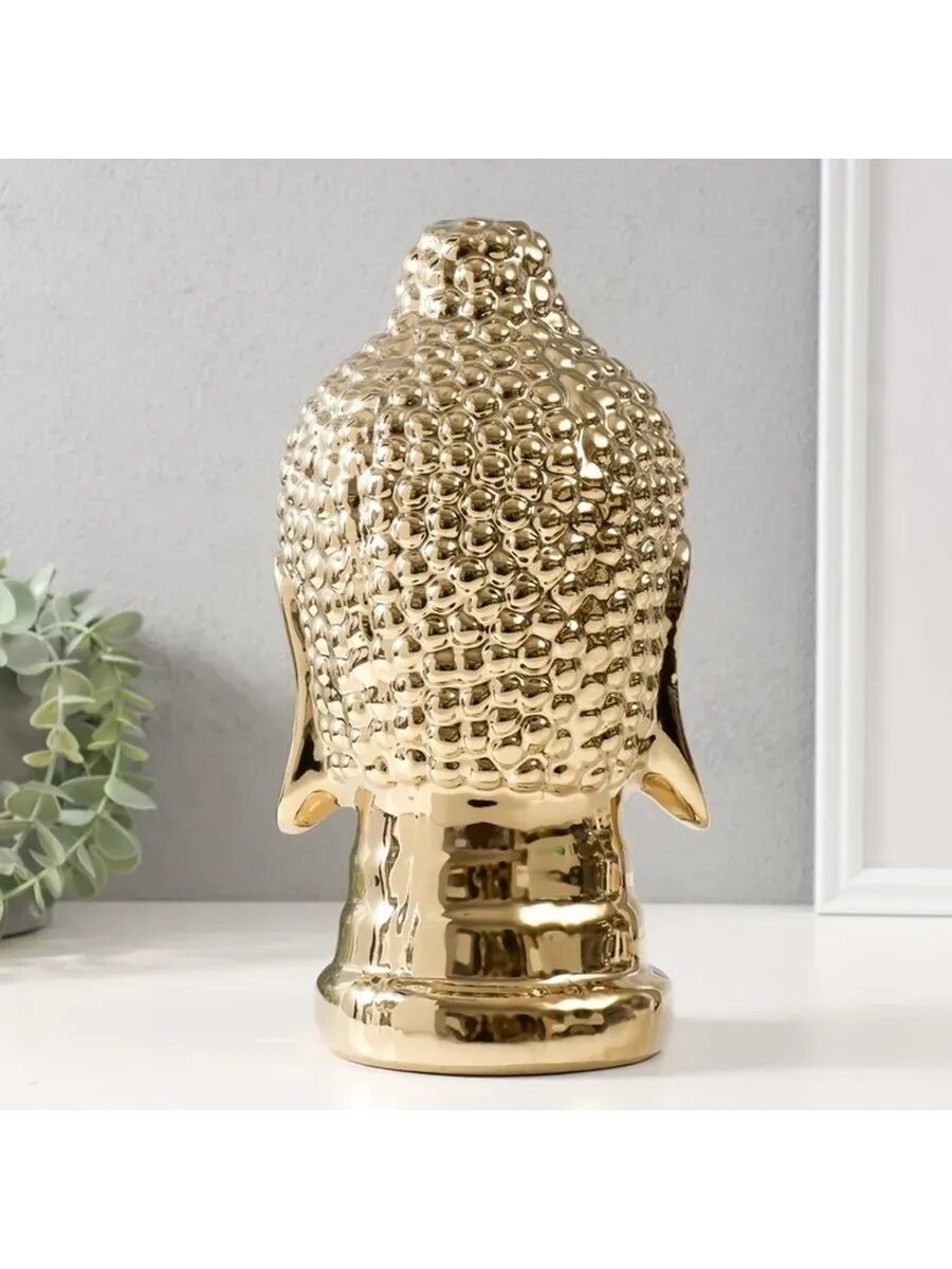 Декоративная керамическая статуэтка Будды