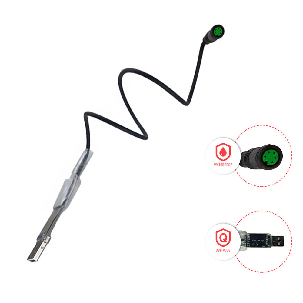 USB-Кабель Для Программирования BAFANG BBS01 BBS02 BBS03 BBSHD Mid Motor Водонепроницаемый