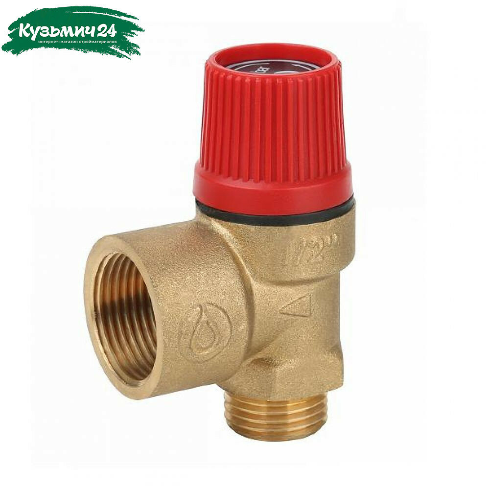 Клапан предохранительный ВР-НР Gappo G1457.1 1/2"x3/4 "x 1.5 бара