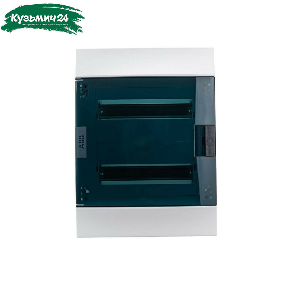 Бокс пластиковый АВВ Mistral, IP41, 24 модуля, навесной, прозрачная дверца, 1 шт.