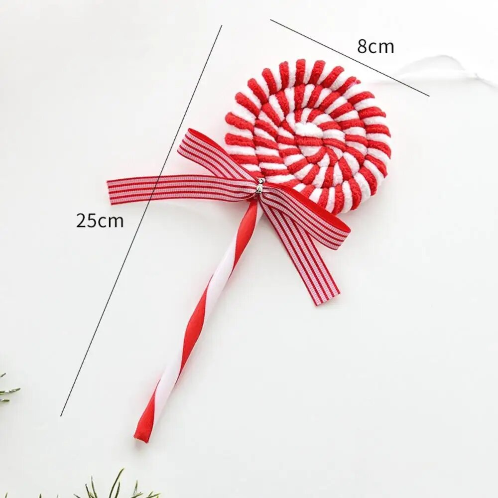 Рождественское украшение из пенопласта Красный, 25cm Lollipop