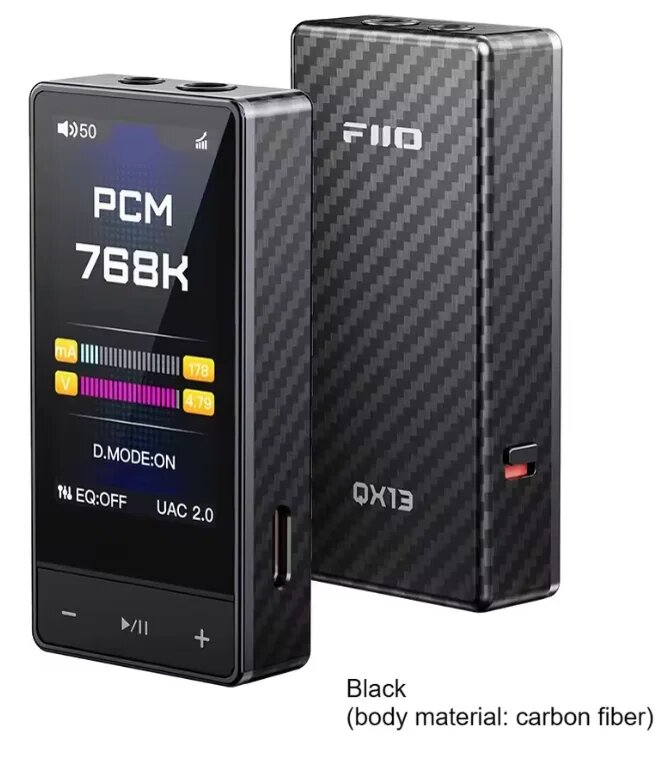 SHANLING QX13 Черный портативный ЦАП/усилитель