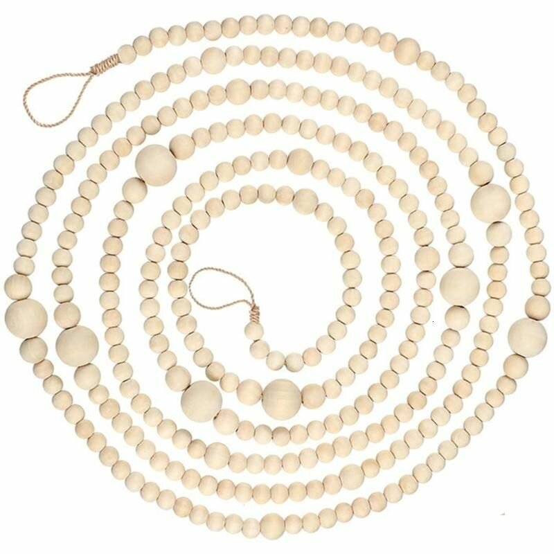 Декоративные деревянные бусы для праздника, Цвет журнала