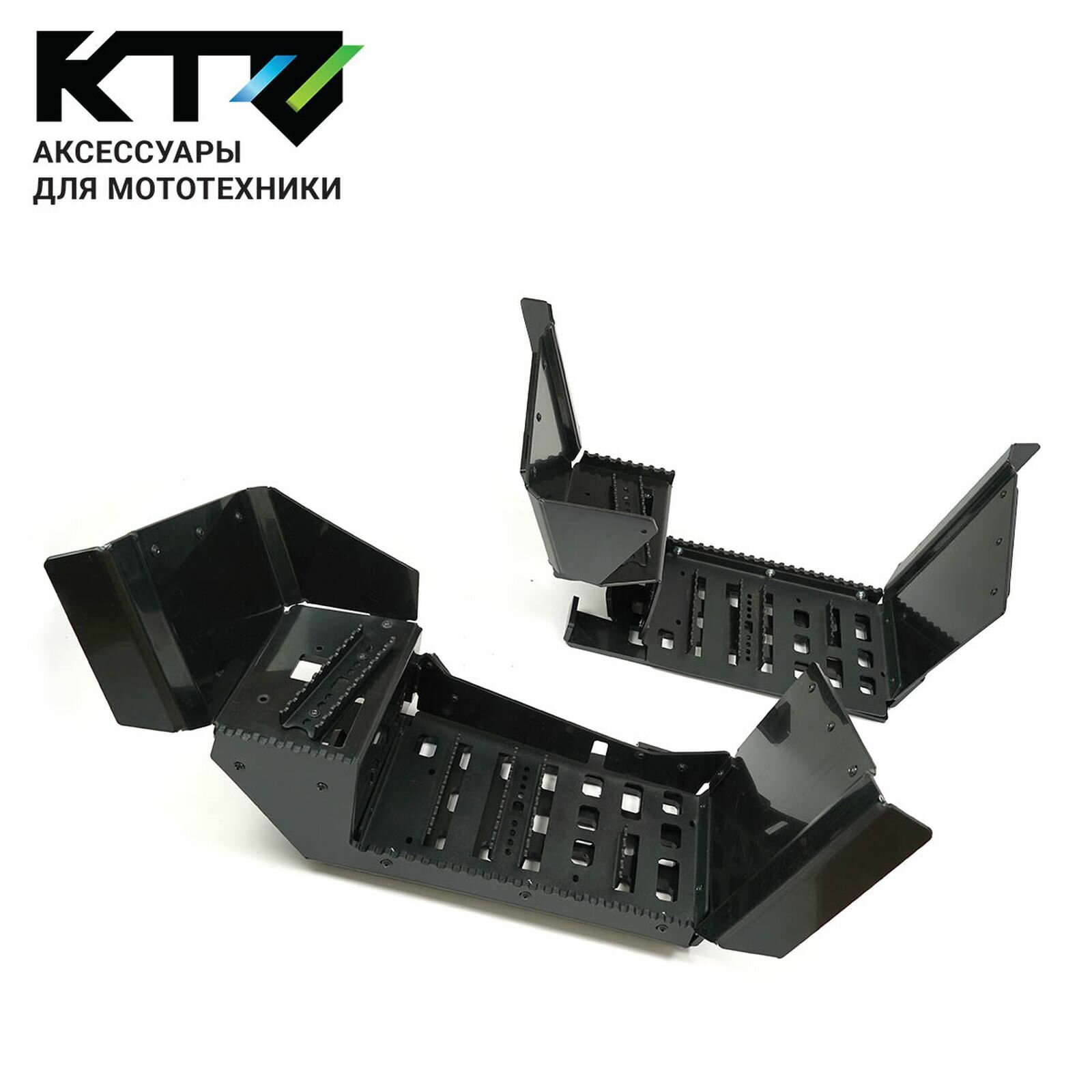 Подножки алюминиевые для квадроцикла Цэ Эф Мото CForce 800/1000 New 2024-/Сф Мото Сфорс