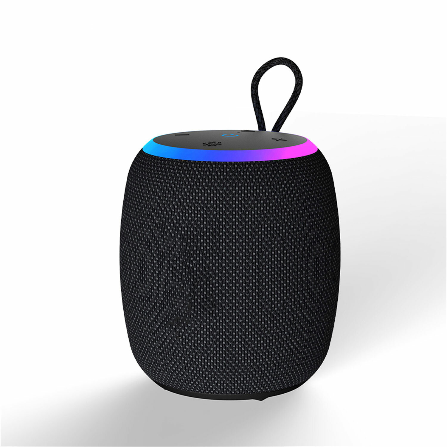 Колонка беспроводная водонепроницаемая XDOBO BMTL Rainbow BT Audio Rainbow Mini, 15Вт, для улицы, езды, стола, с радиоприемником FM, подключение по Bluetooth 5.3, разъем Type-C