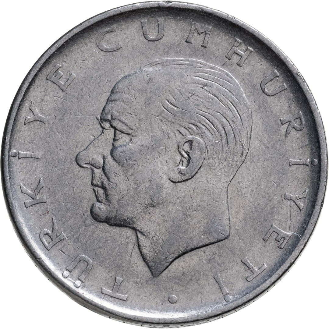 Турция 1 лира (lira) 1966