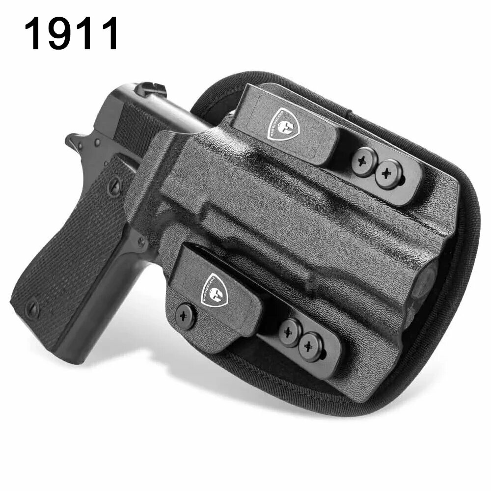 Кобура IWB для Colt 1911, подходит для 1911 5 дюймов без рейки, гибридная кобура для пистолета Kydex и нейлона
