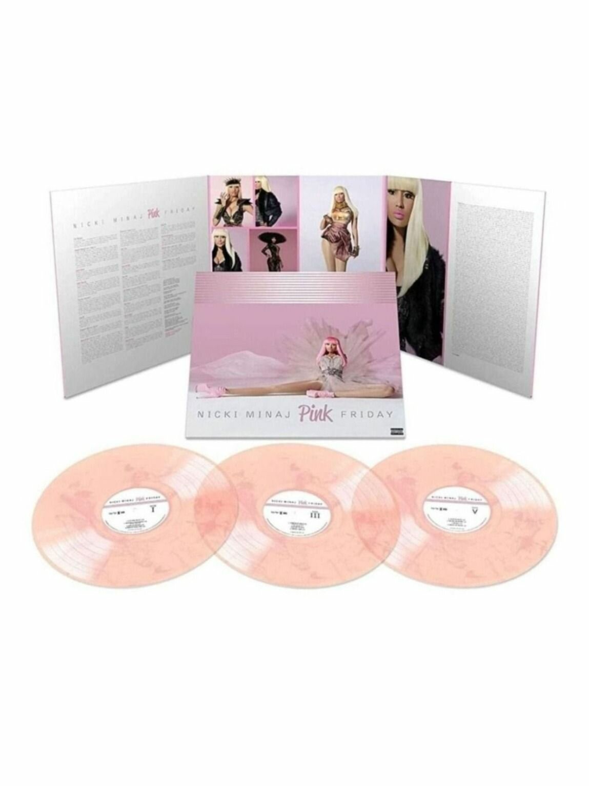 Виниловая пластинка Nicki Minaj - Pink Friday 3 x Vinyl, LP, Album, Deluxe Edition, Pink, 10th Anniversary, New,