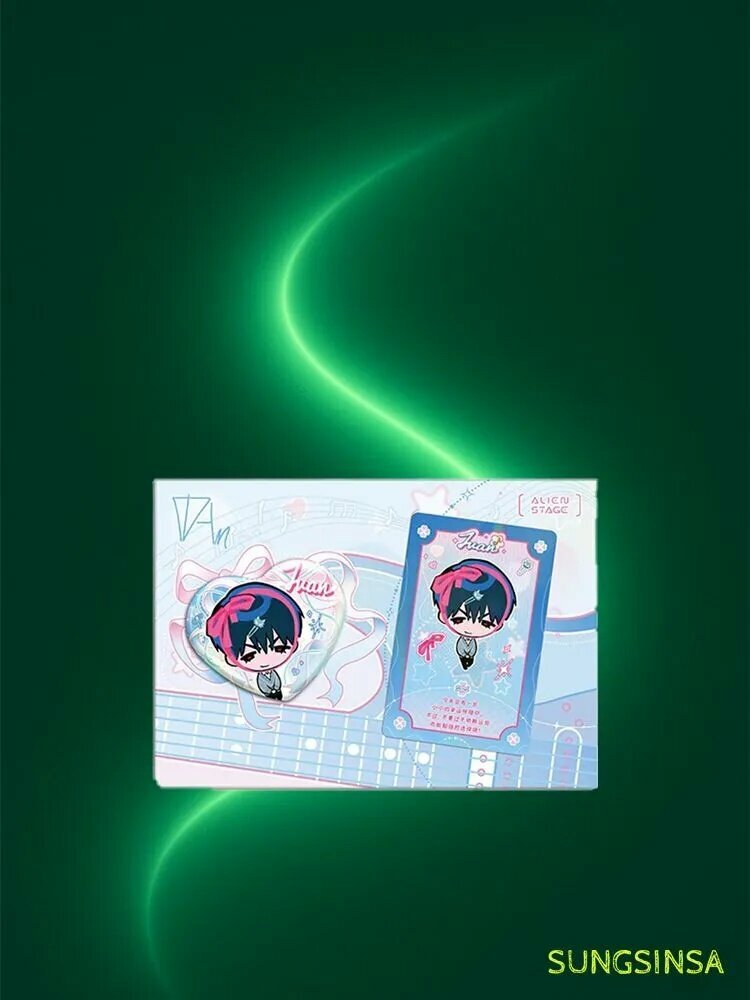 Alien Stage Recollection Series Love Badge Set Ivan, набор фанатских значков