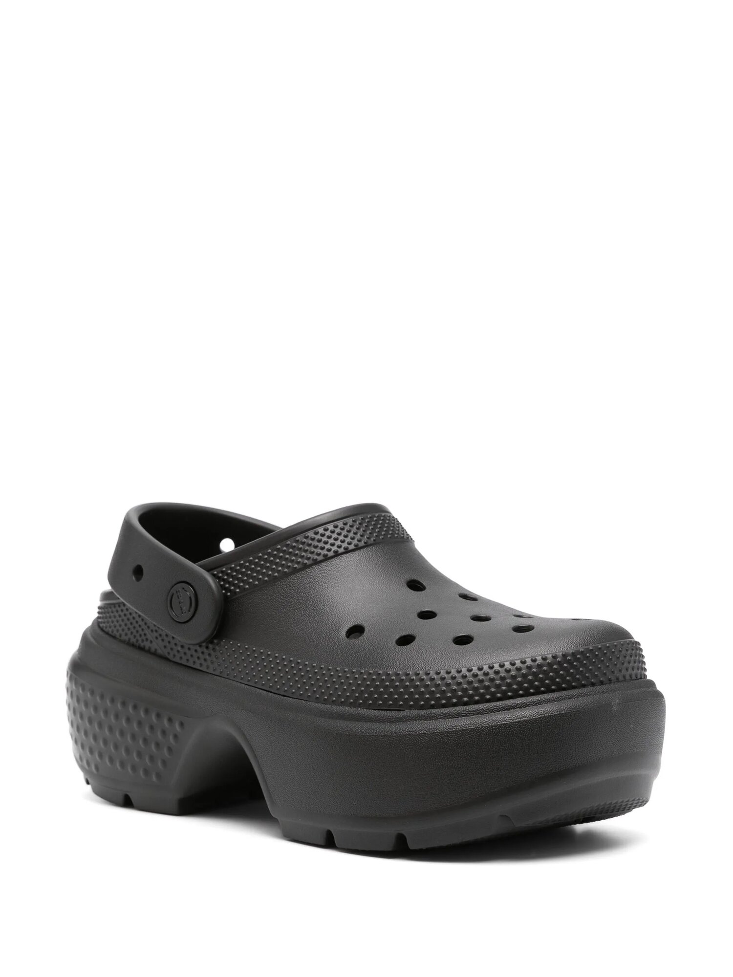 Мюли Crocs Stomp, размер 5 UK, black/black — фото 1