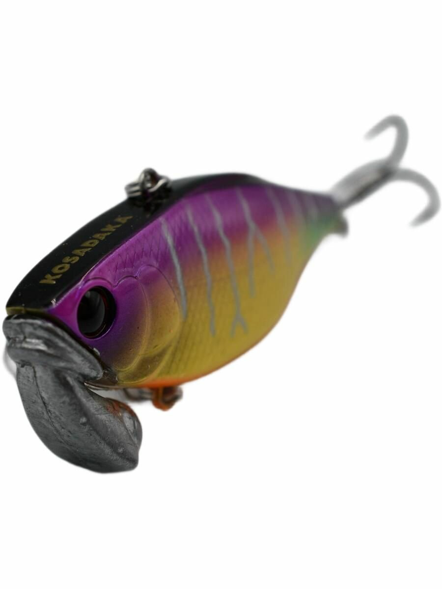 Виб воблер Kosadaka Trigon TN 70мм 31.5г REV (Революция) Сильная вибрация, Дальний заброс, Ловля Щуки и Судака Японское качество