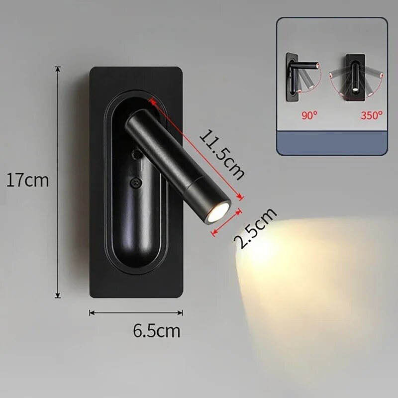 Настенный светодиодный светильник Dreamburgh для чтения