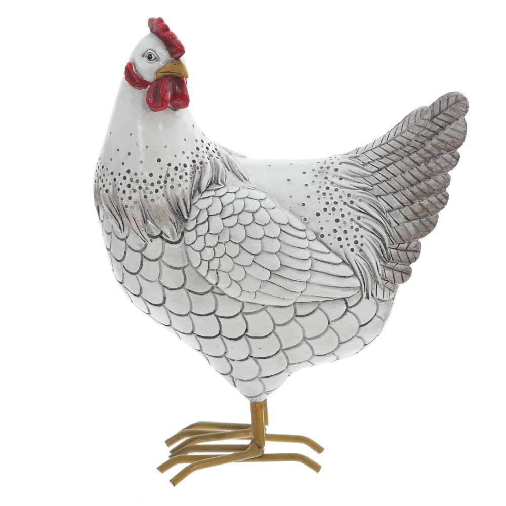 Фигурка декоративная "Курица", L17 W9,5 H21 см