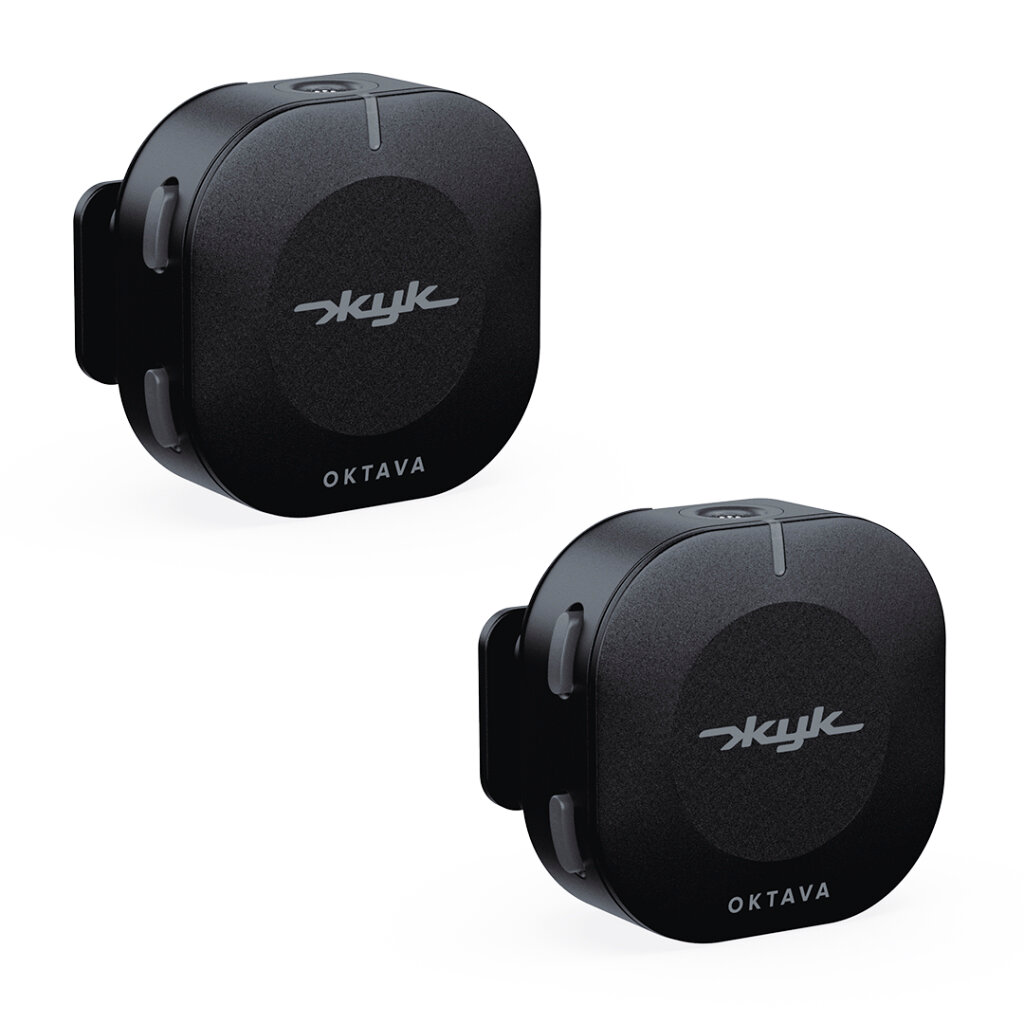 ZHUK-2-CH Жук-2-Ч Беспроводная петличная микрофонная система, 2 передатчика, черная, Октава