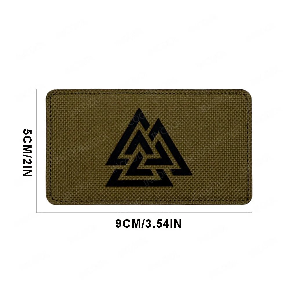 Светоотражающая нашивка Флаг России 9x5 см 5