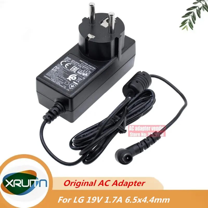 Адаптер питания XRUITN для мониторов LG 19В 1.7А
