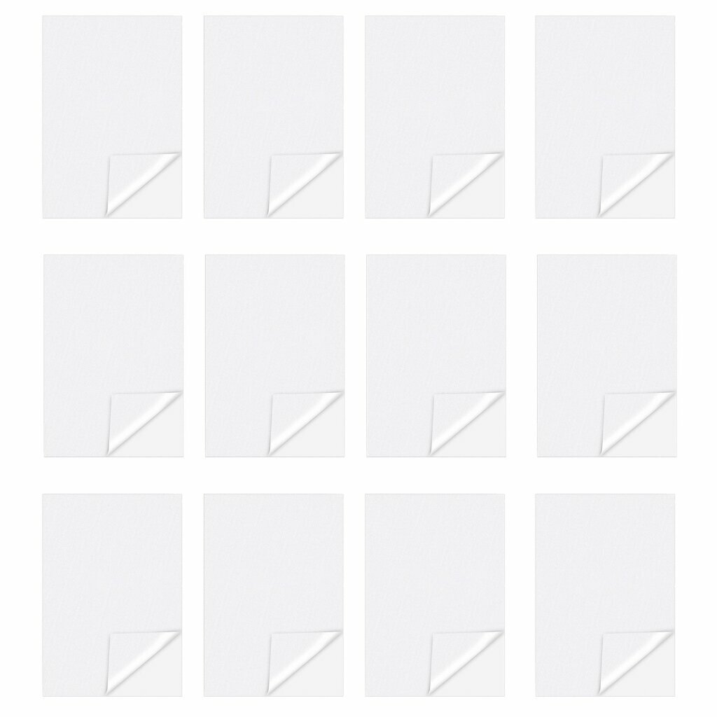 12шт Водорастворимый стабилизатор вышивки для ручного шитья, вышивки