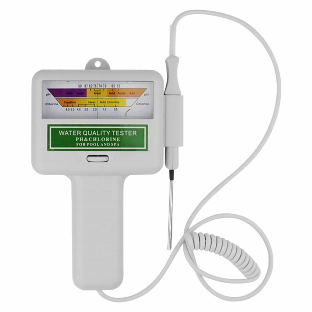 Двойной масштаб качественного качества воды измеритель уровня хлора CL2, - Раздел В