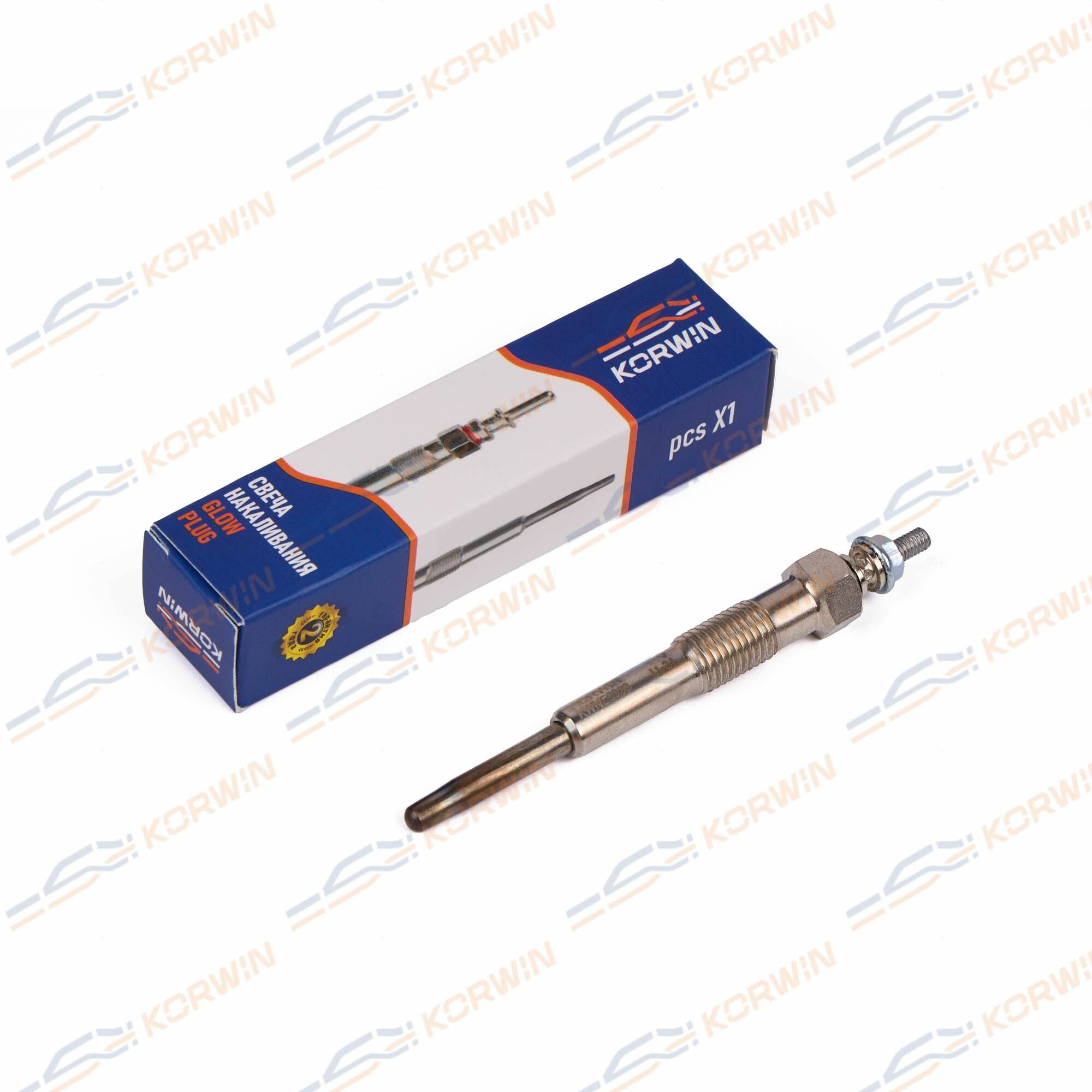 Свеча накаливания Toyota LC 80 (90-) 4.2D пр. Турция