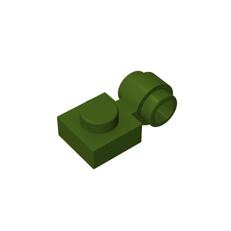 Gobricks 1x1 Зеленый строительный блок 041