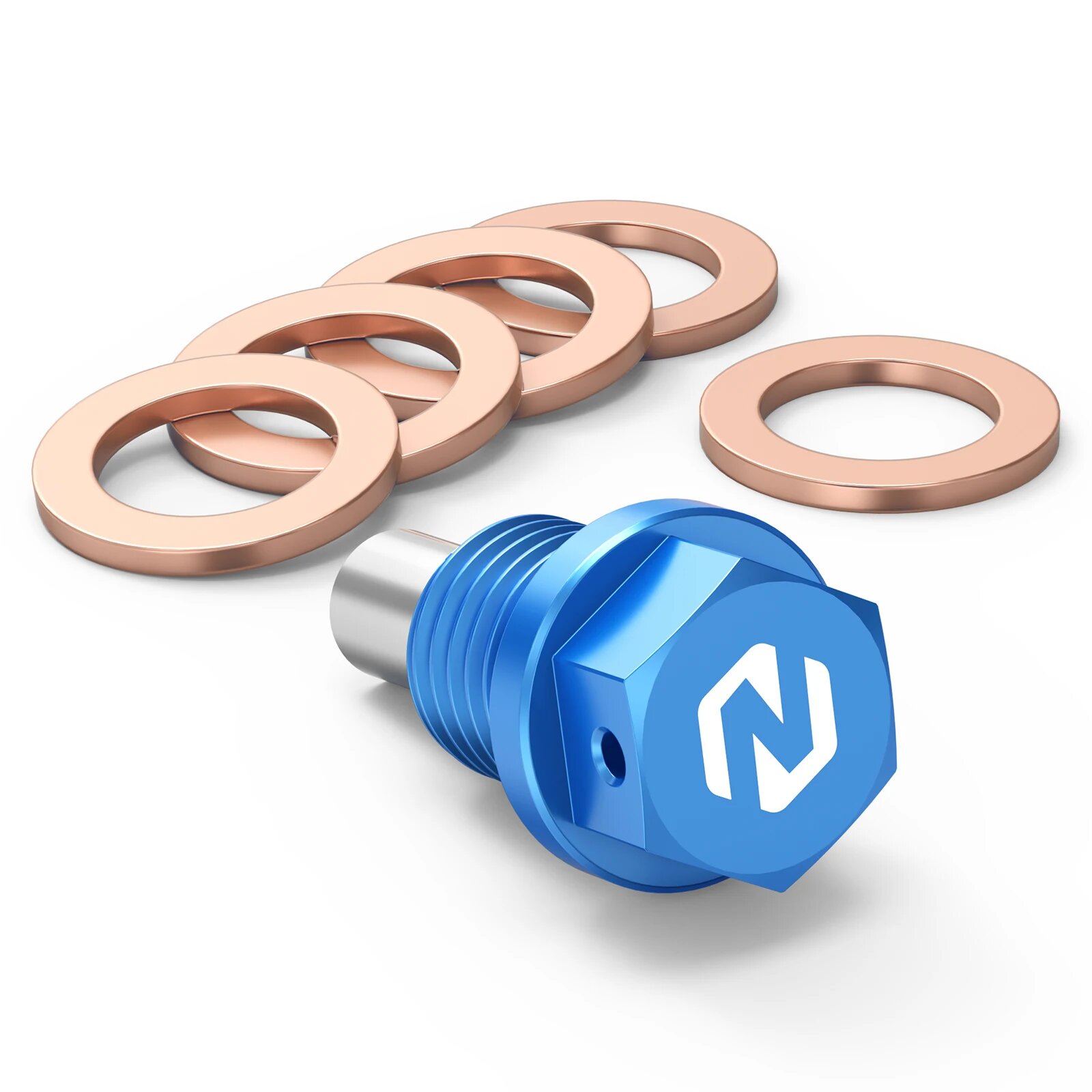 NICECNC для KTM 1998-2025 EXC 300 EXC 250 EXCF 350 SX 125 SXF 450 XCW 300 XCF-W 450 500 Мотоциклетный магнитный болт сливной пробки масла Синий