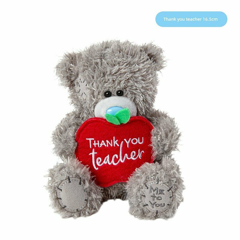 Британский плюшевый медведь MeToYou Blue Nose Patch Bear, детская успокаивающая игрушка, плюшевый медвежонок спасибо