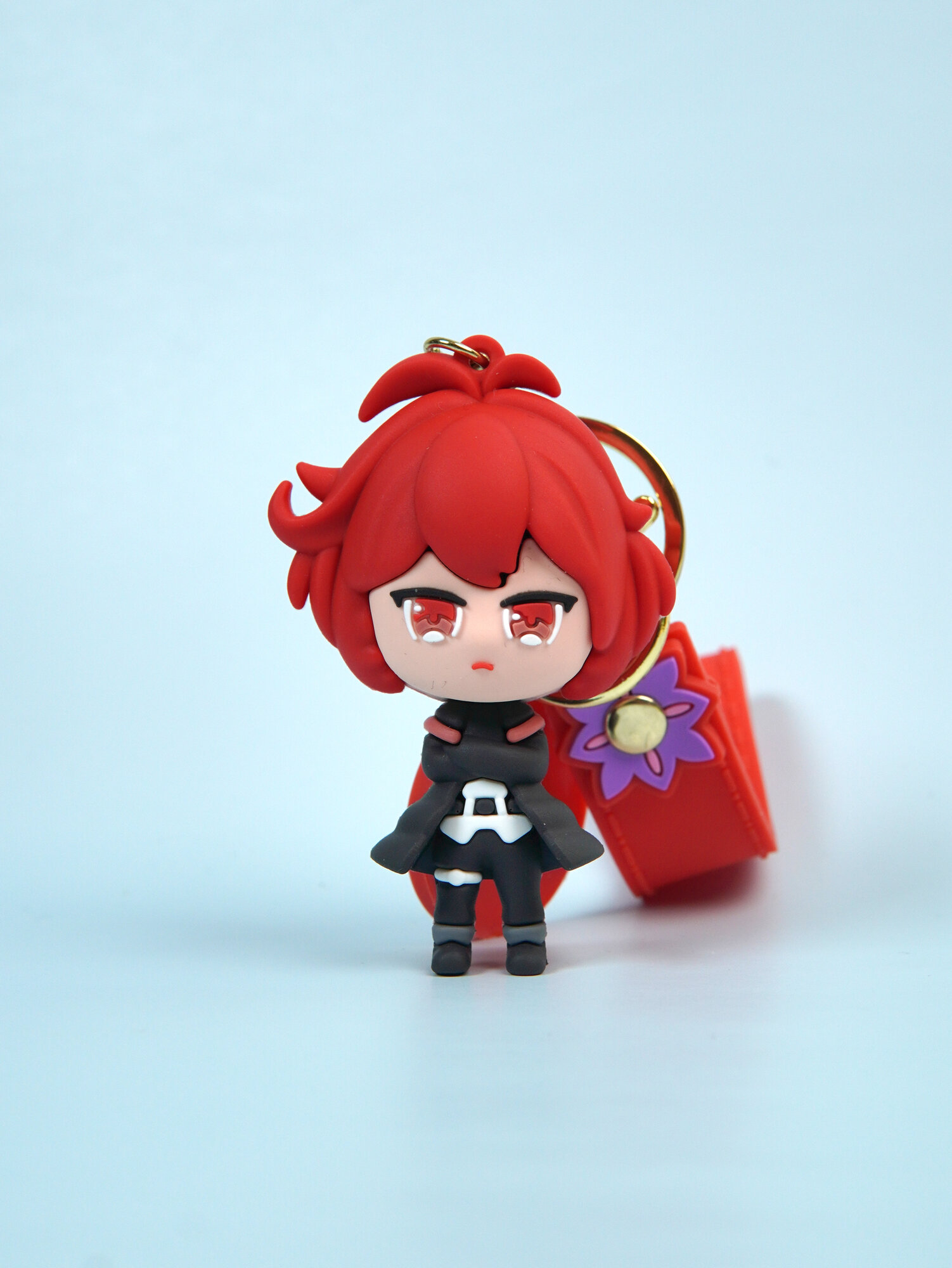 Брелок «Дилюк» | Genshin Impact | Тёмный рыцарь | Пламя в ночи | Геншин Импакт | Брелок на рюкзак