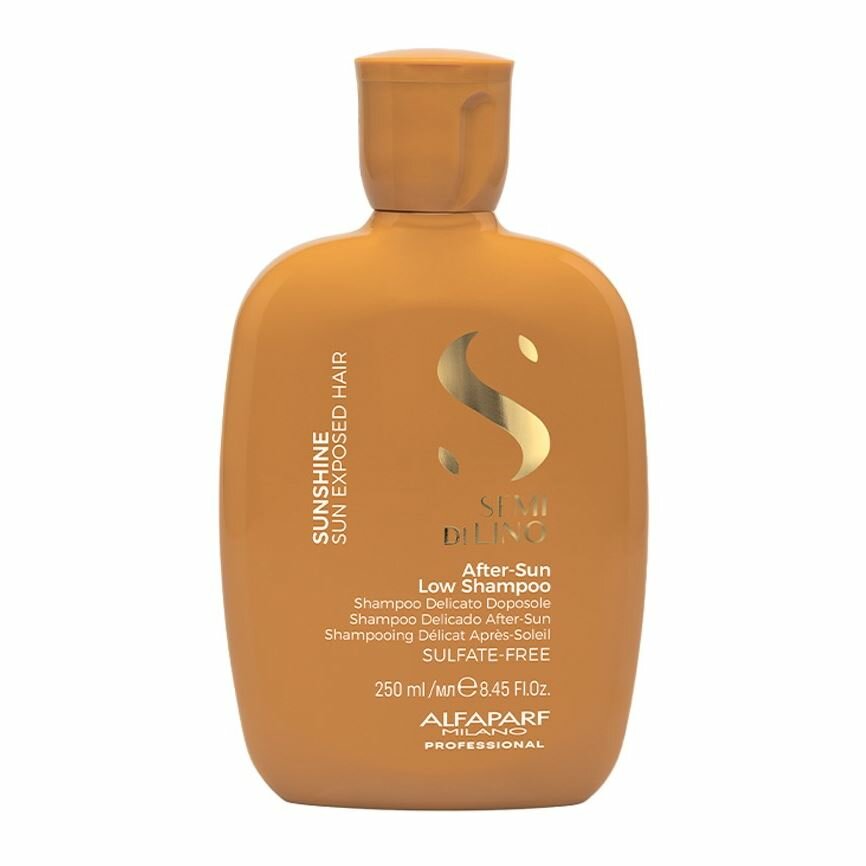 Шампунь Alfaparf Milano Semi Di Lino Sublime Sunshine After-Sun Low после воздействия солнечных лучей, 250 мл
