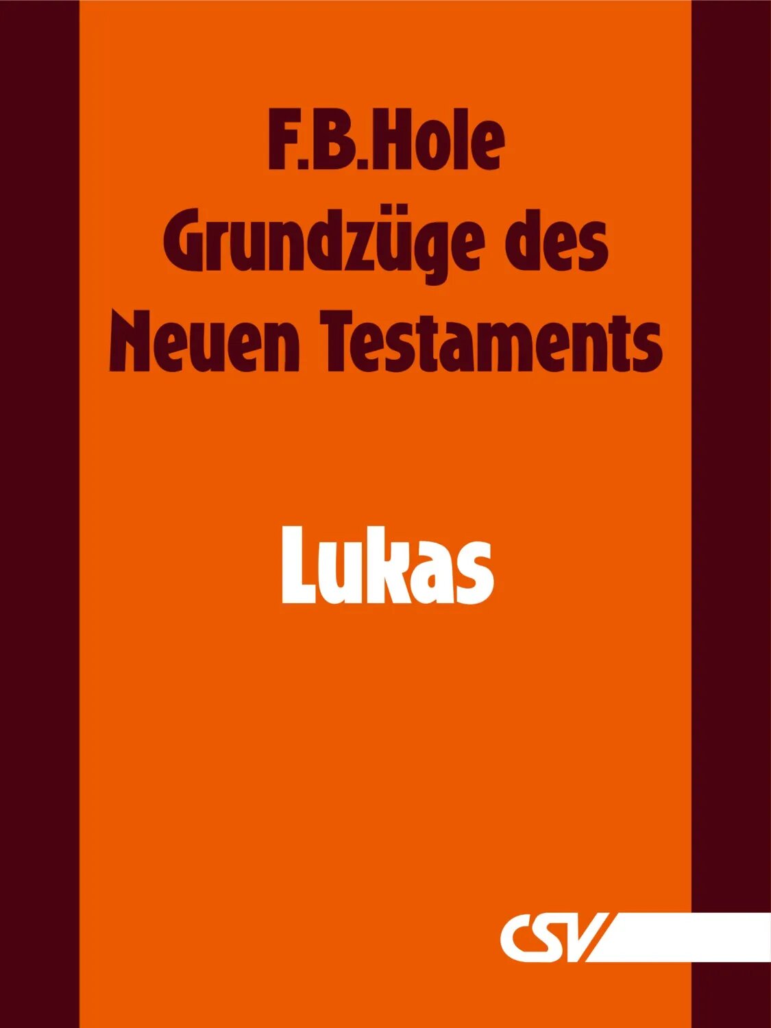Grundzüge des Neuen Testaments - Lukas [Цифровая книга]