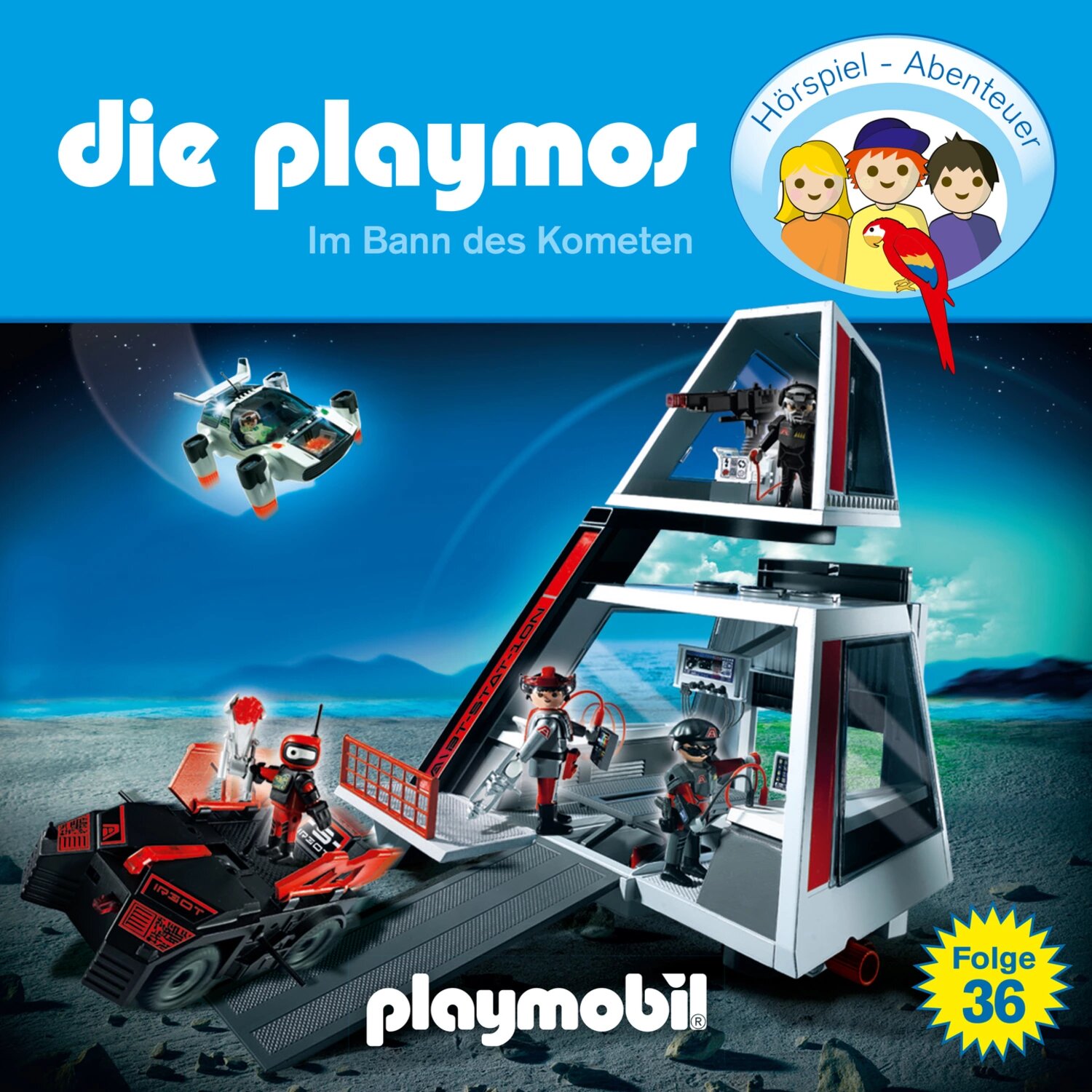 Die Playmos - Das Original Playmobil Hörspiel, Folge 36: Im Bann des Kometen [Аудиокнига]
