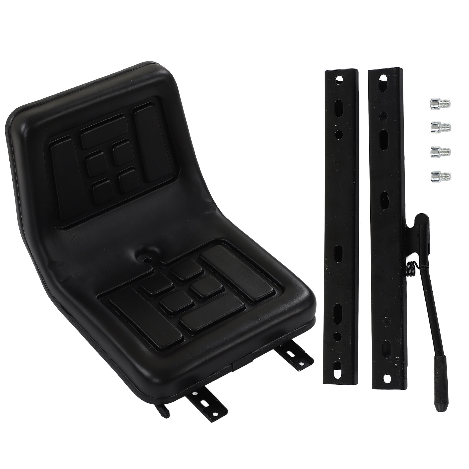 Сиденье трактора эргономичное, удобное, износостойкое, из искусственной кожи, прочное сиденье для погрузчика, экскаватора, для инженерной техники