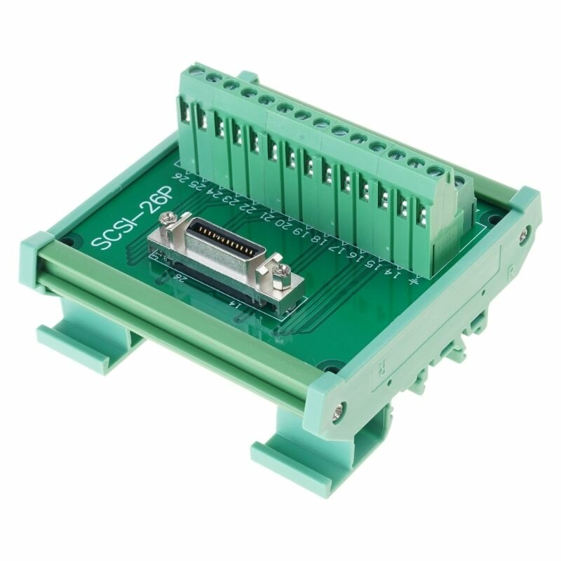 Разъемная железнодорожная клеммная колодка SCSI-разъем CN26P
