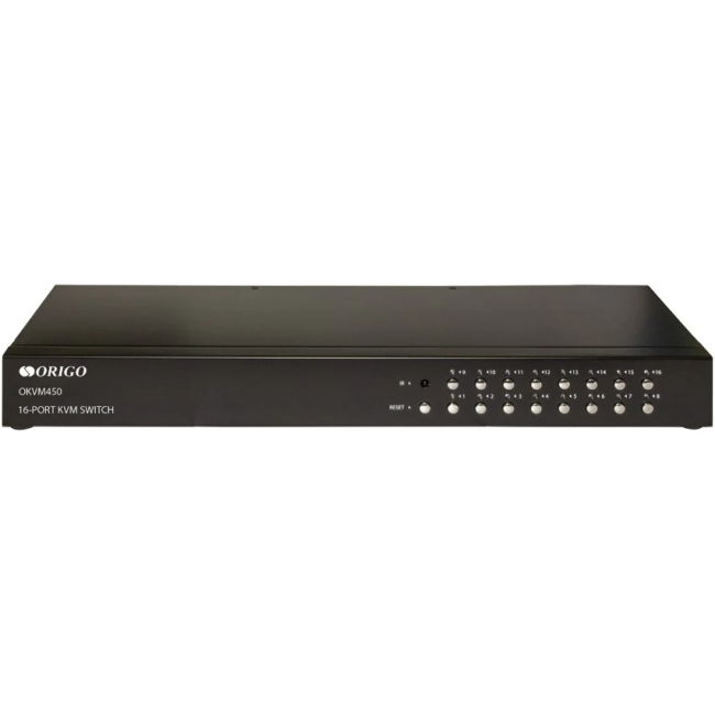 Коммутатор Origo OKVM450/A1A / 16-портовый KVM-переключатель с портами VGA и USB