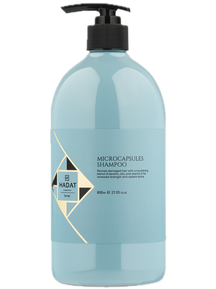 HADAT COSMETICS Шампунь для Глубокого Очищения Волос MICROCAPSULES SHAMPOO, 800 мл