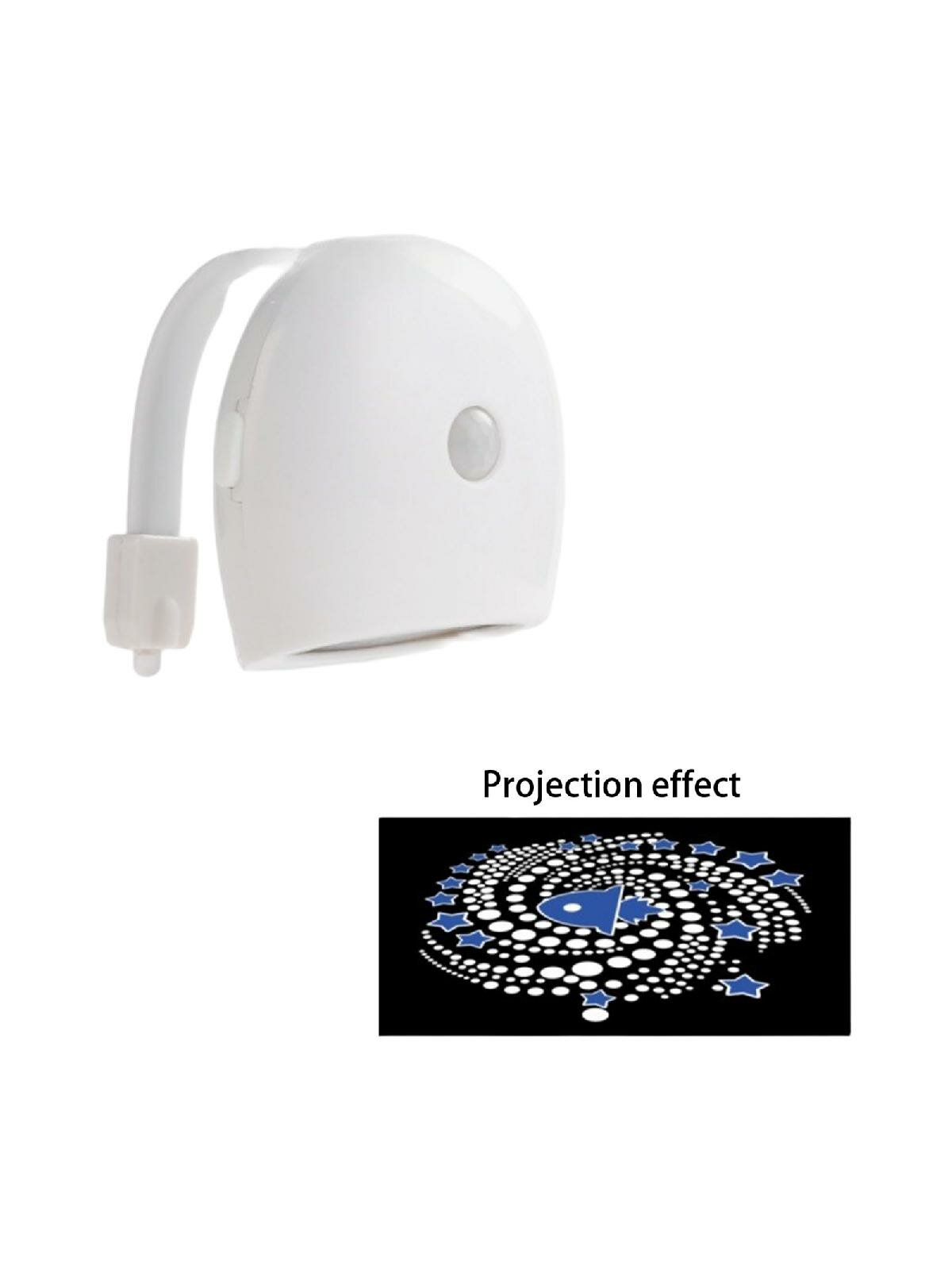 Водонепроницаемая Светодиодная Лампа Подсветки Унитаза LED Glow Bowl Inside Toilet Light