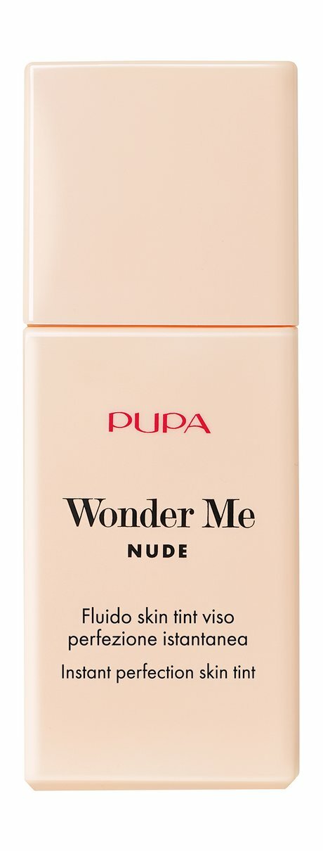 Pupa Wonder Me Nude Instant Perfection Skin Tint Увлажняющий тональный флюид для лица с полуматовым финишем | 10 Porcelain 30мл