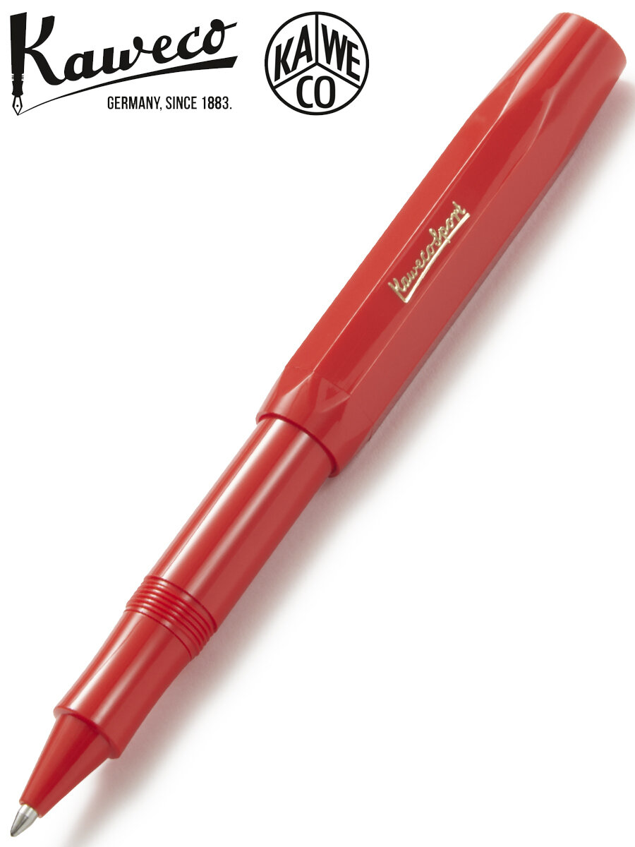 Ручка-роллер KAWECO CLASSIC Sport Red (10001150) 0.7 мм, красный
