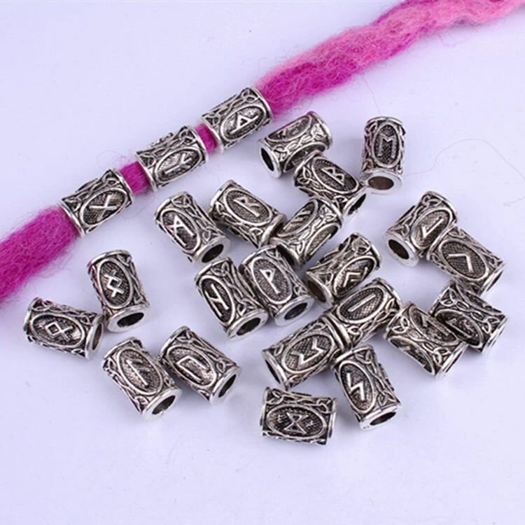 Руны бусины / набор,24 шт