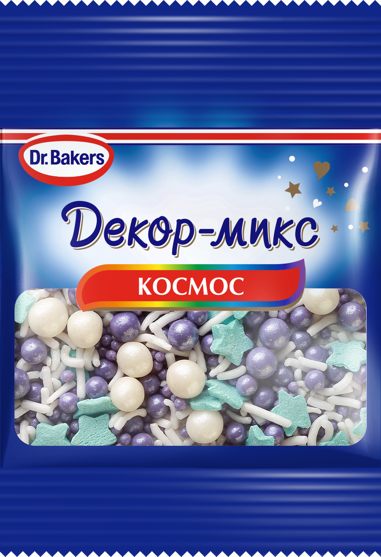 Посыпка Dr.Bakers Космос 10 г x 3 упаковки