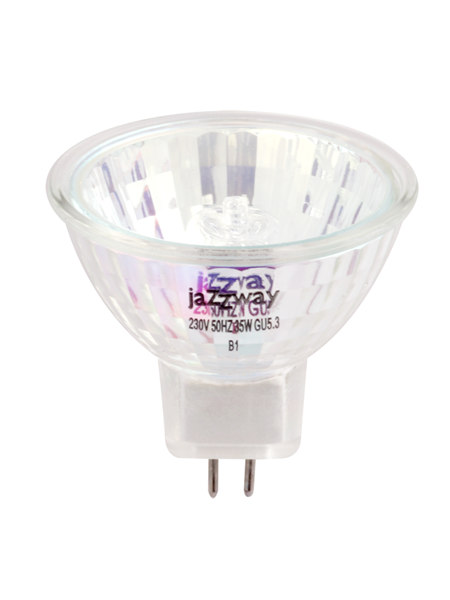 Лампочка галогеннаяа Jazzway PH-JCDR 35Вт, 220-240В, GU5.3, зеркальная, для спотов MR16