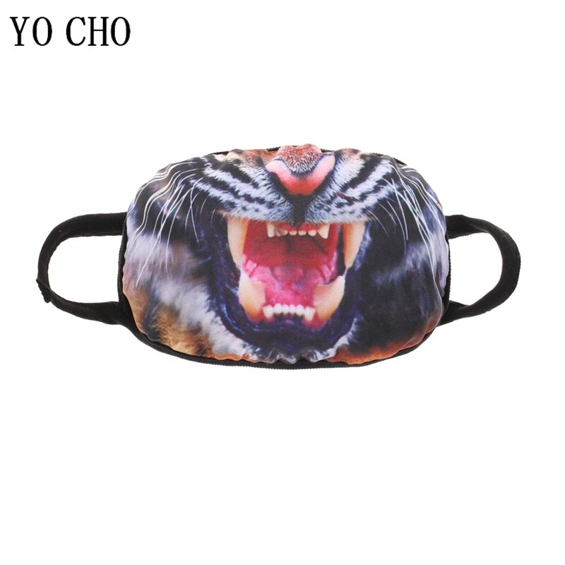 YO CHO Party Creative Хлопковые маски с черепами Черный, 5