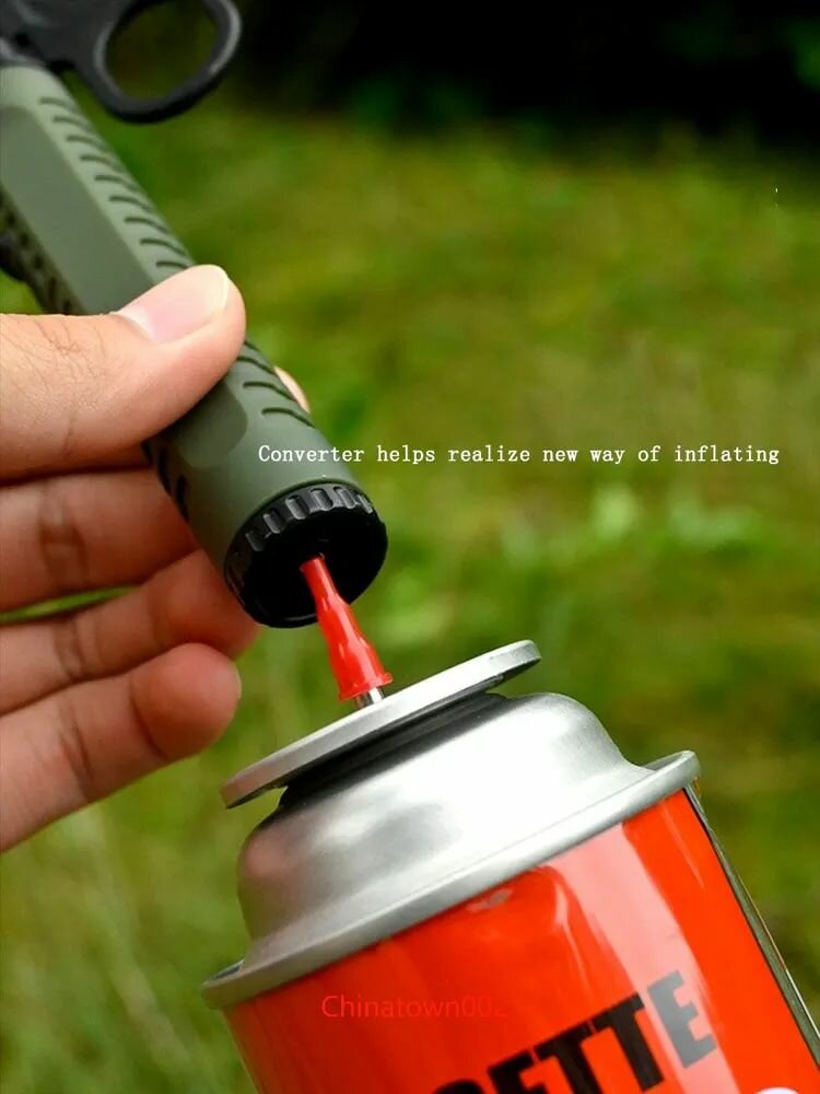 3 шт. газовый переходник для соединительной головки насадки5, Красный